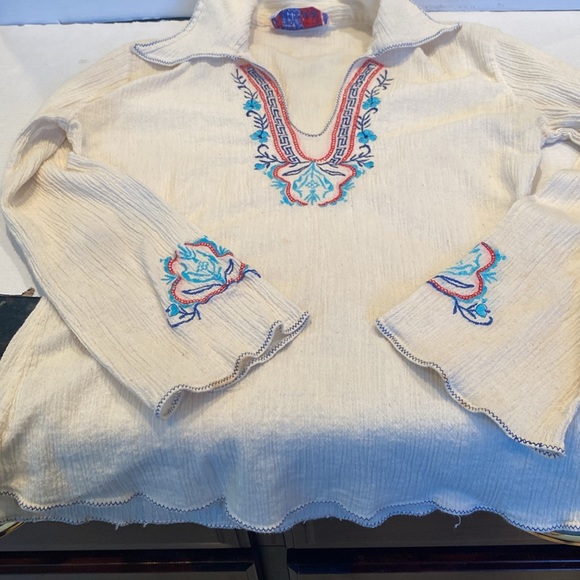 Hellenic House | Tops | Vintage Greek Ethnic Tunic | Poshmark